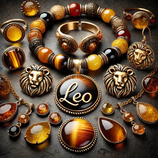 Ghidul complet al bijuteriilor pentru zodia Leu: cristale care ...