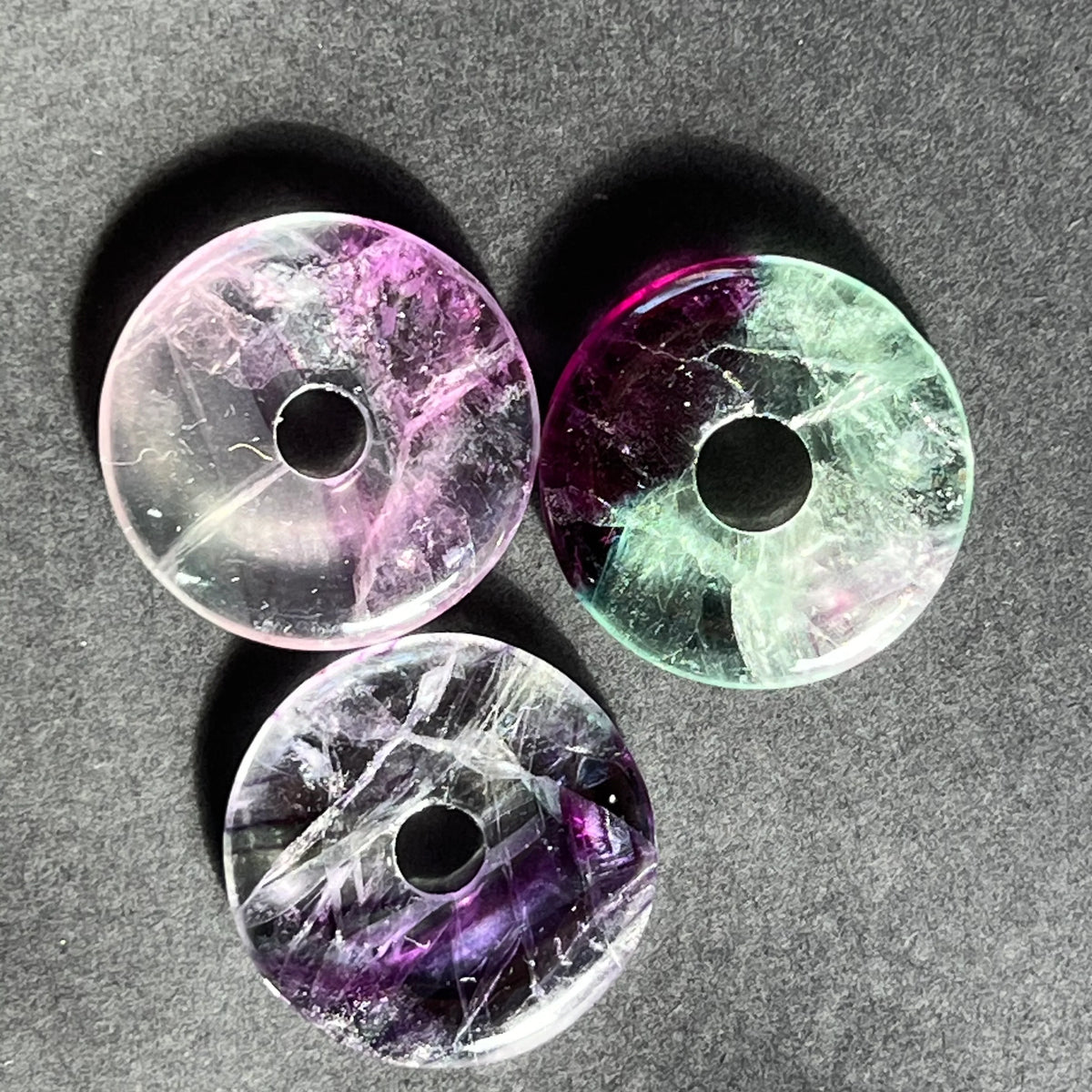 Pandantive piatra pi donut din pietre semipretioase -DRUZY.RO