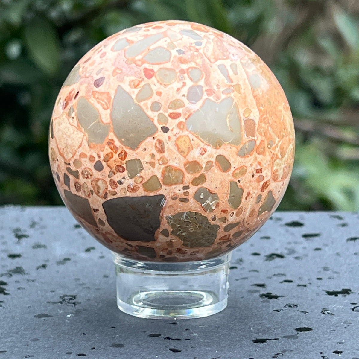 Sfera leopardit Peru model 2 – DRUZY