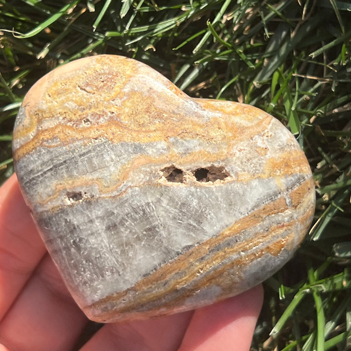 Inima jasp albina model 8 – DRUZY