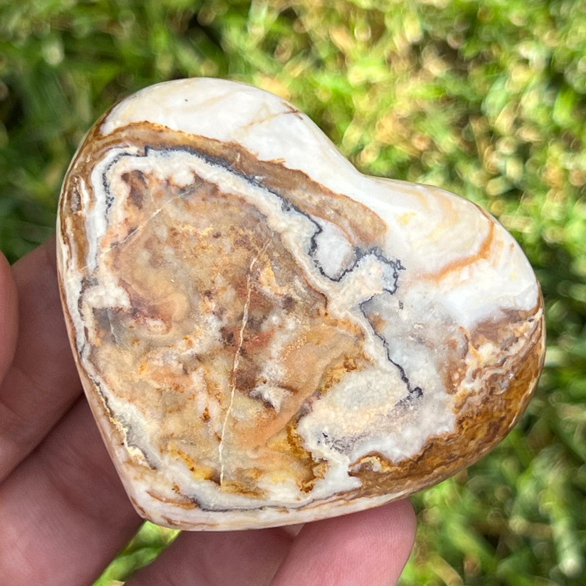 Inima jasp albina model 5 – DRUZY