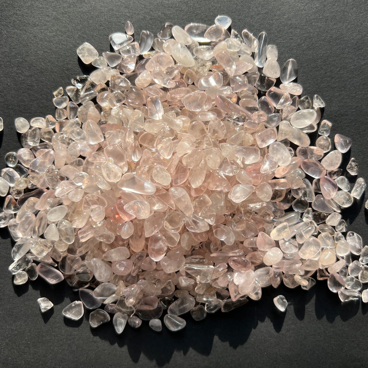 Cuart roz chips 6-8 mm – DRUZY