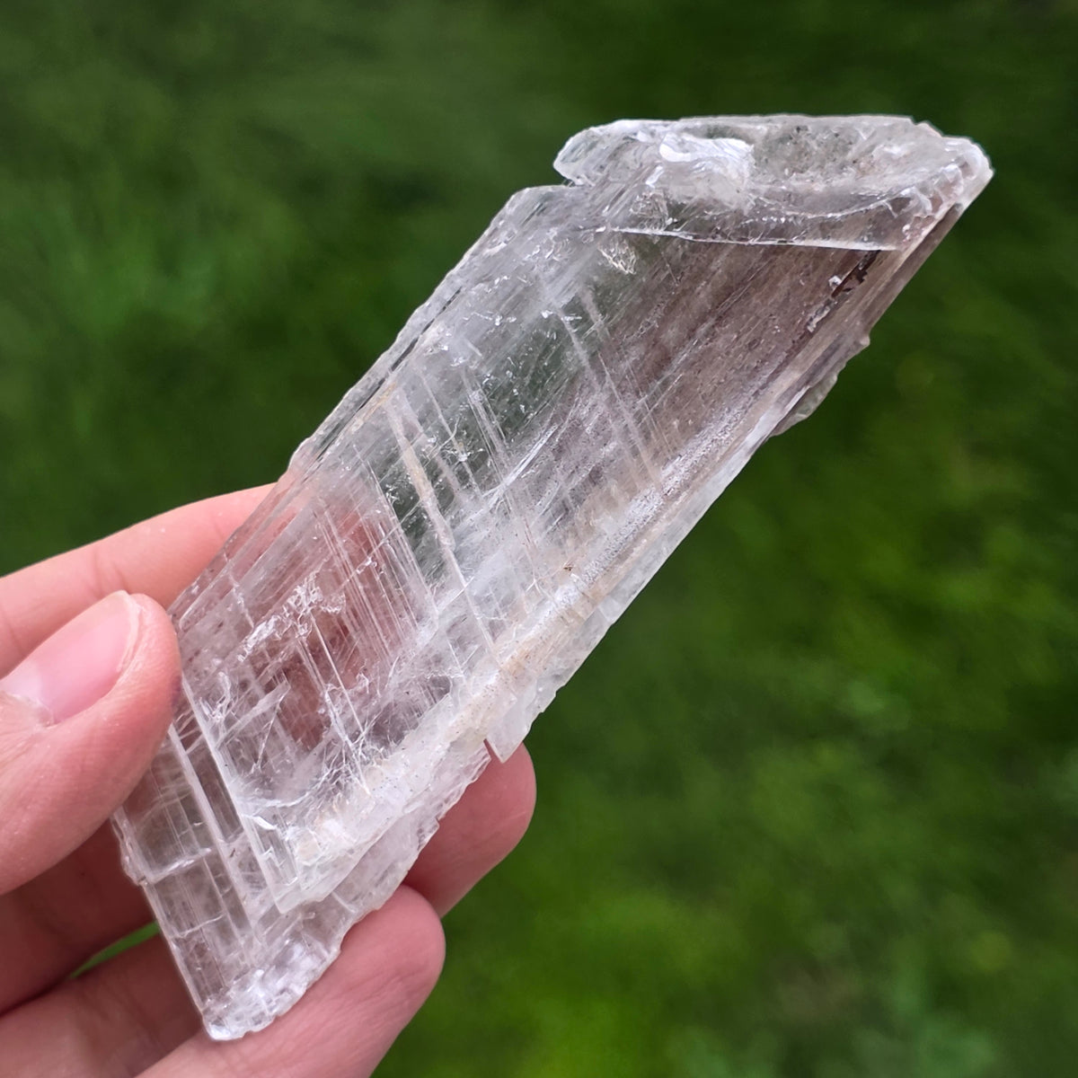 Selenit cu hematit din Mexic – specimen mineral natural | Model 11 – DRUZY