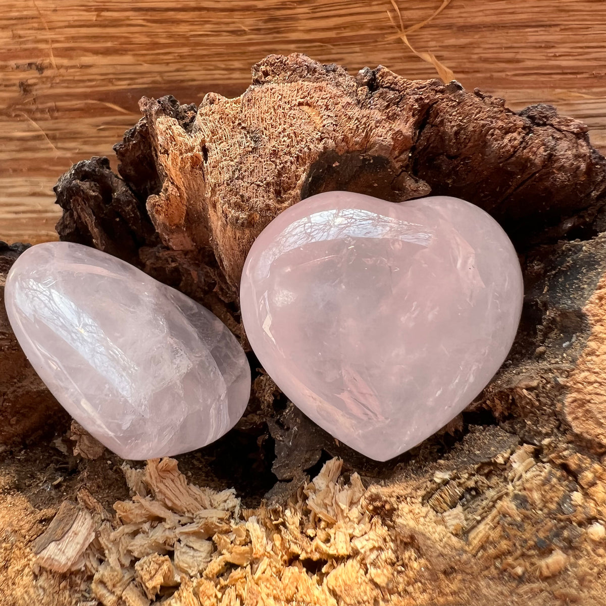 Inima mini cuart roz mini m2 – DRUZY